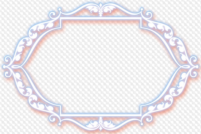 PSD, 45 PNG, White frames, overlays, png with transparent background