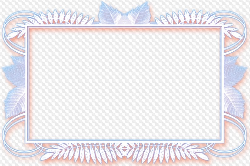 PSD, 45 PNG, White frames, overlays, png with transparent background