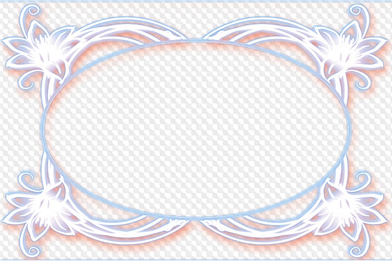 PSD, 45 PNG, White frames, overlays, png with transparent background