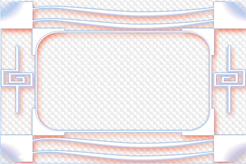 PSD, 45 PNG, White frames, overlays, png with transparent background