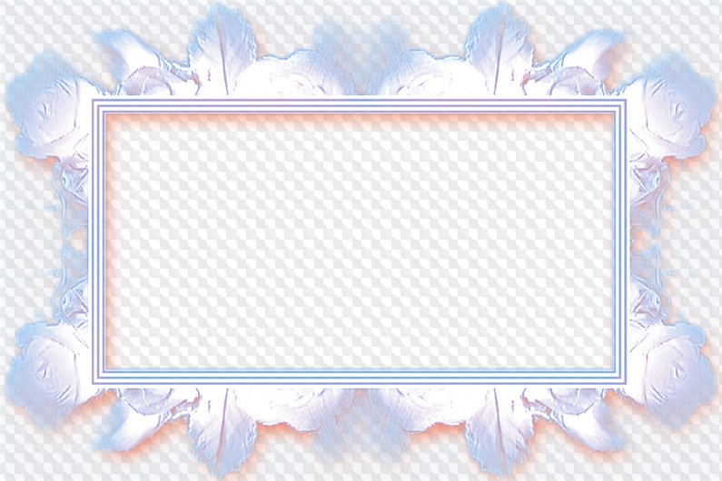 PSD, 45 PNG, White frames, overlays, png with transparent background