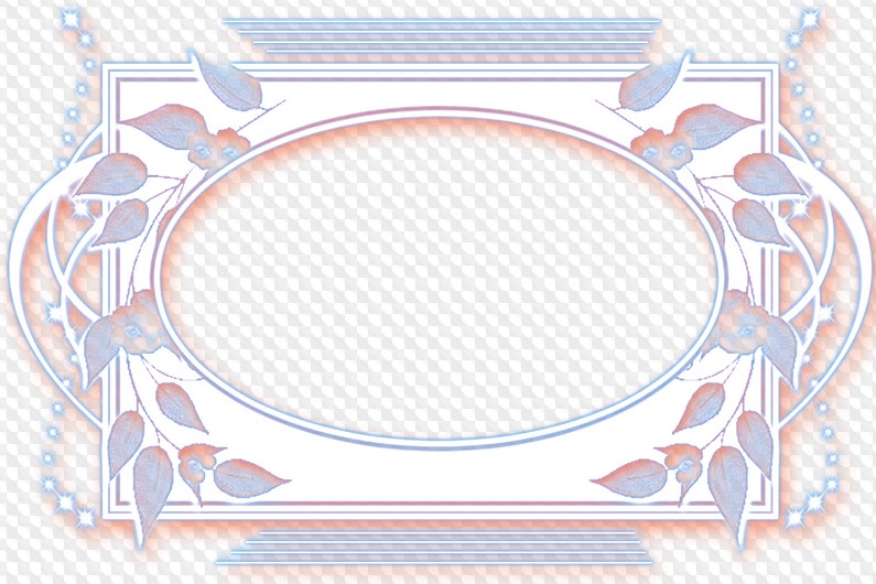 PSD, 45 PNG, White frames, overlays, png with transparent background