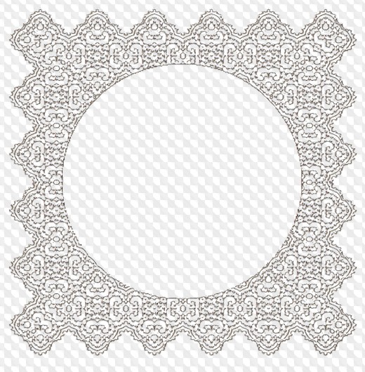 34 PNG, Lace frames, PNG lace with transparent background