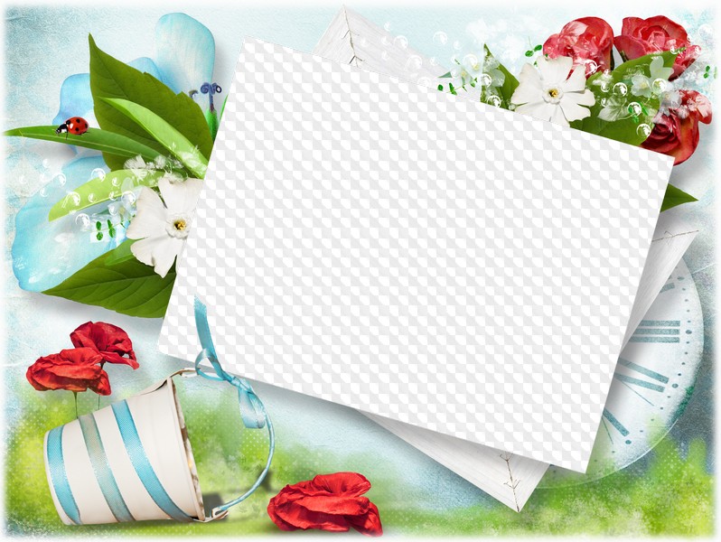 Wonderful summer, photo frame