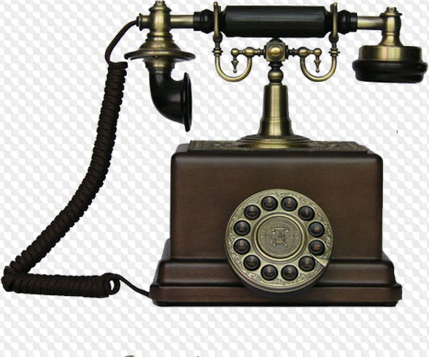 PSD, 15 PNG, teléfonos retro, teléfonos antiguos en un fondo transparente