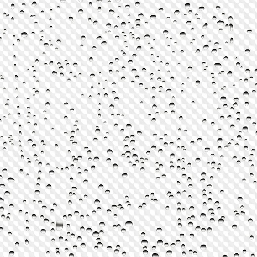 PSD, PNG, Drop water on transparent background, little drop, medium ...