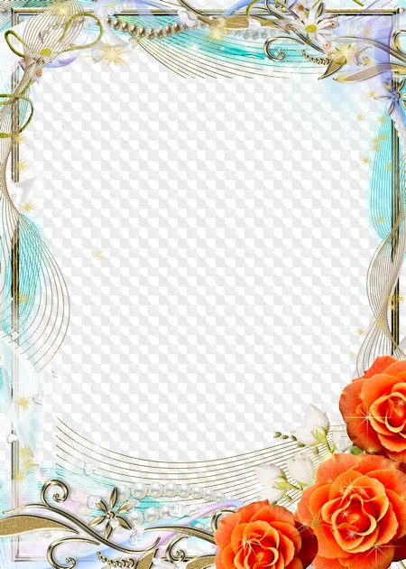 16 PNG spring frames, Freshness of spring morning