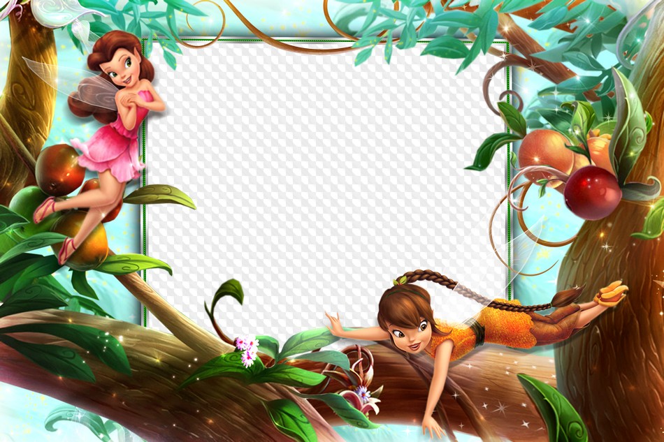 In a wonderful fairytale valley, photo frame