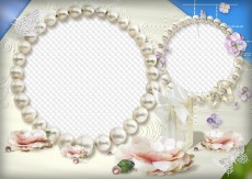 Free Wedding photo frame photoshop template free download