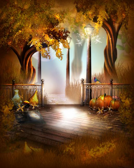Beautiful fairy Raster backgrounds