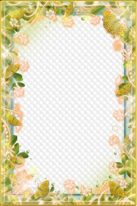 Spring frame for foto - Here comes the spring