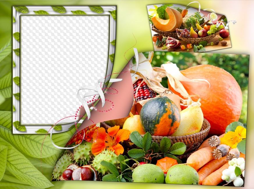 Autumn photo frames png download - free 15 Autumn frames png