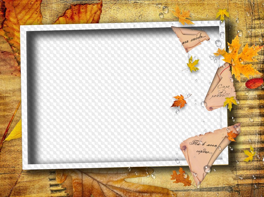 Autumn photo frames png download - free 15 Autumn frames png
