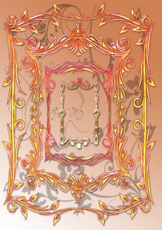 Vintage frames Shapes for Photoshop download