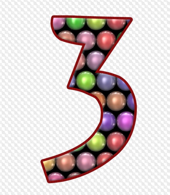 Russian Alphabet and numbers in different styles