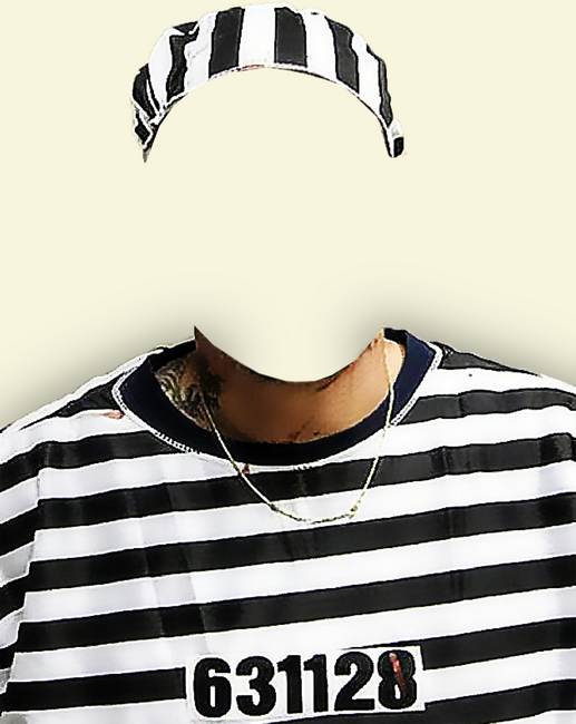 Prisoner, PSD suit for photoshop.