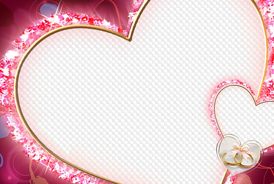 Heart Frame For Photoshop