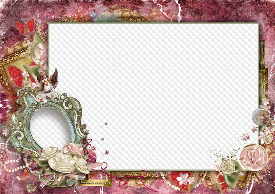 Vintage frame download - Vintage luxury (free frame psd + free frame png)