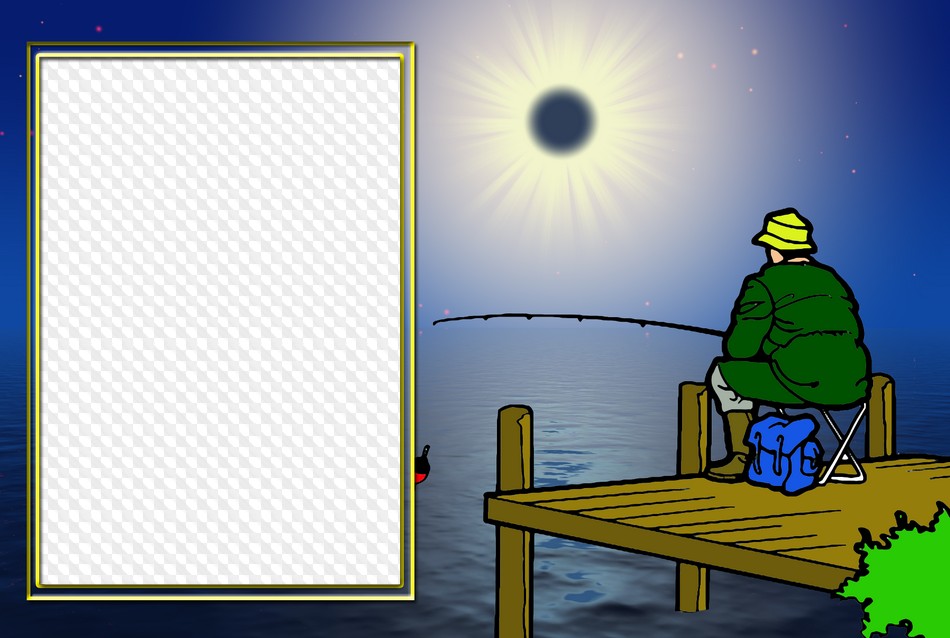 14 frames on the topic HUNTING and FISHING. Transparent PNG Frame, PSD ...