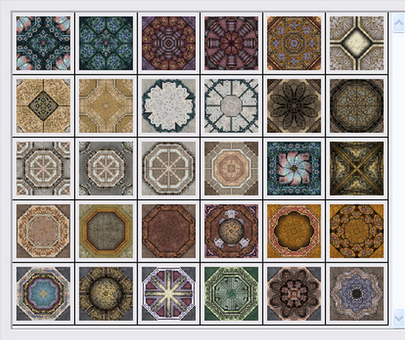 Seamless texture for Photoshop - Volume tiles to create backgrounds