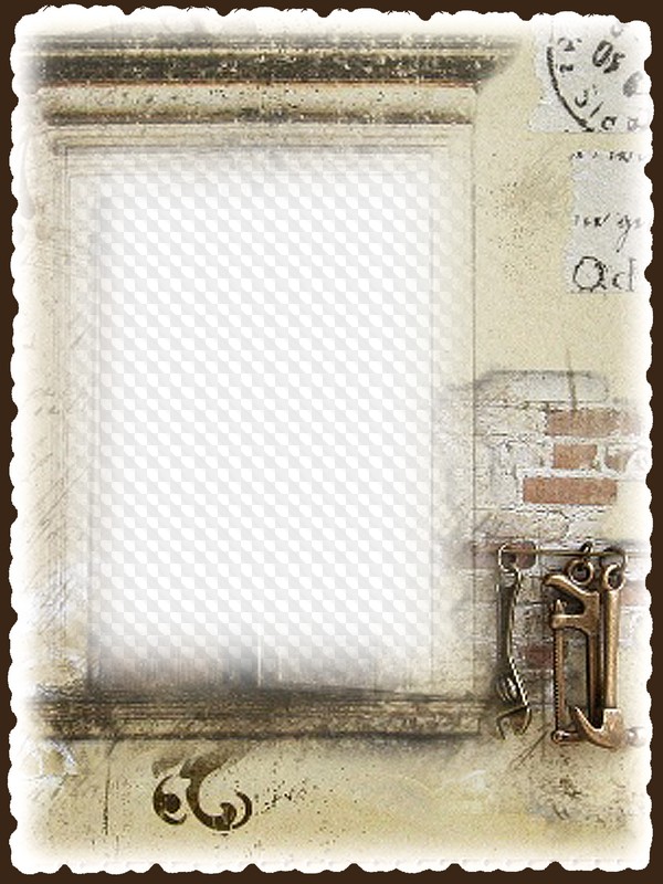 Dear, strong man, photo frame.