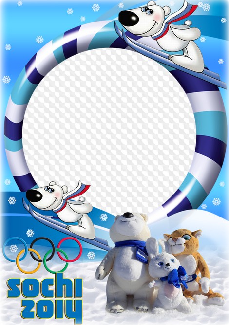 Olympics in Sochi 2014, photo frame