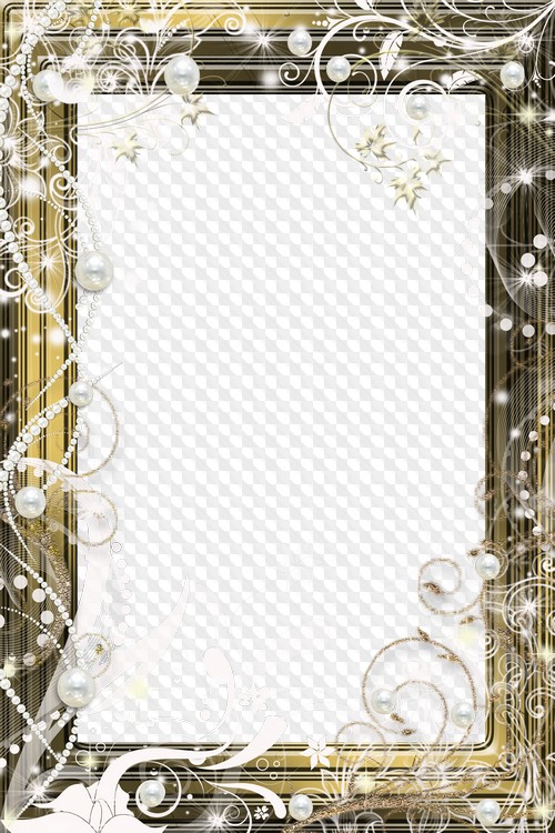 Golden Frame for Photoshop - Like the sun, burn, not burning, love
