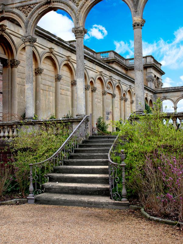 A selection of backgrounds with arches for Photoshop