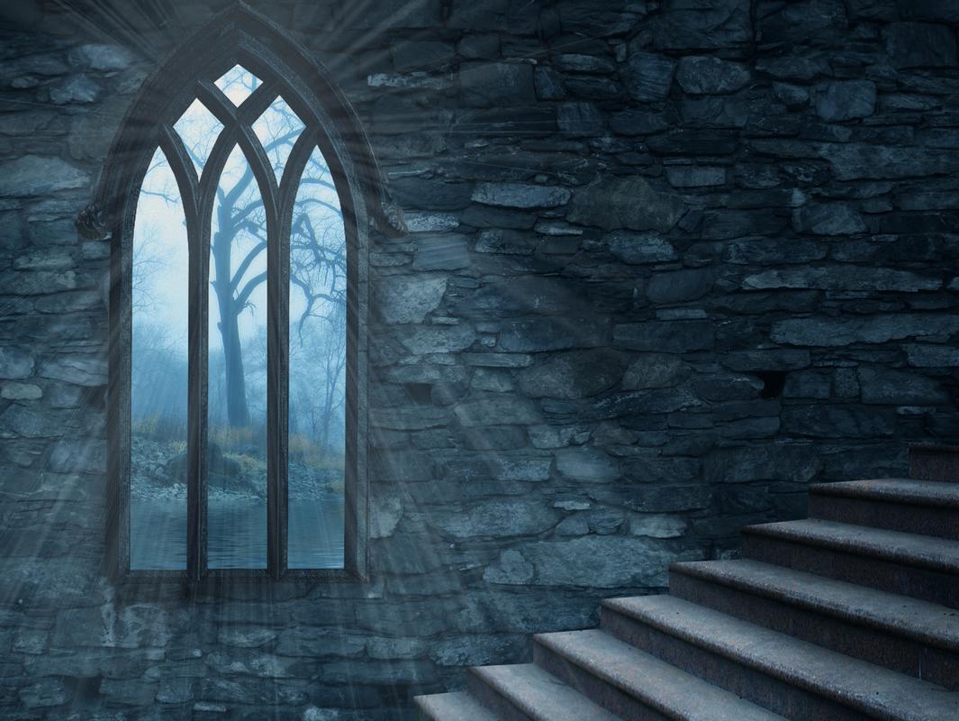 A selection of backgrounds with arches for Photoshop