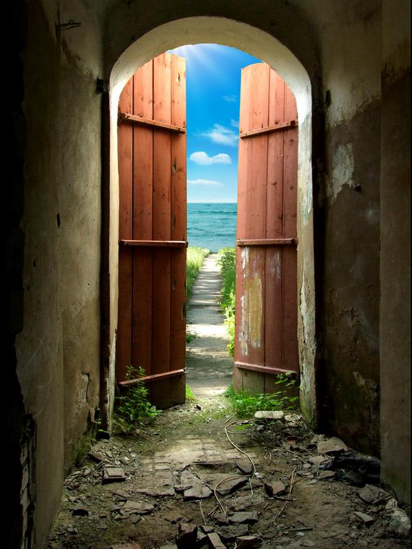 A selection of backgrounds with arches for Photoshop