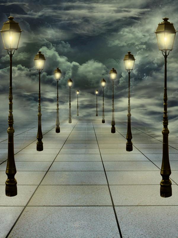 A selection of backgrounds with arches for Photoshop