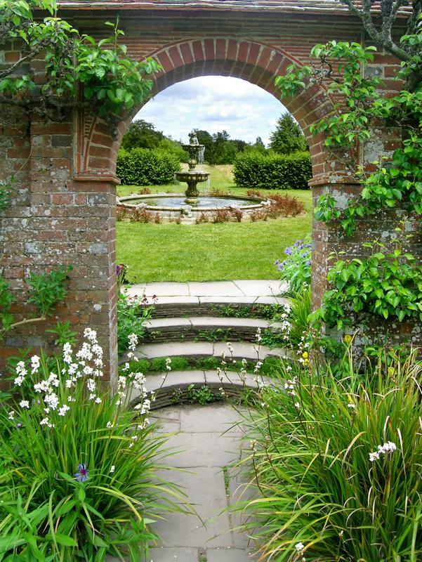 A selection of backgrounds with arches for Photoshop