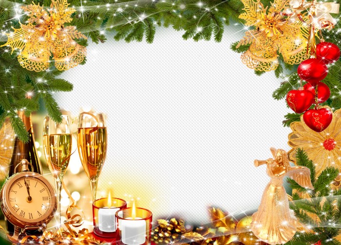 New Year frame for photo - In terms of love