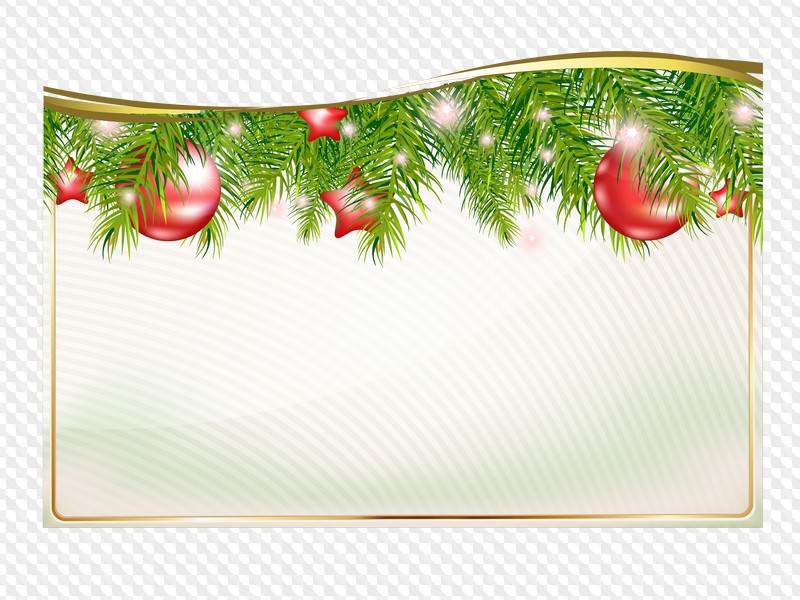 Christmas cards PNG oval and rectangular, transparent background.