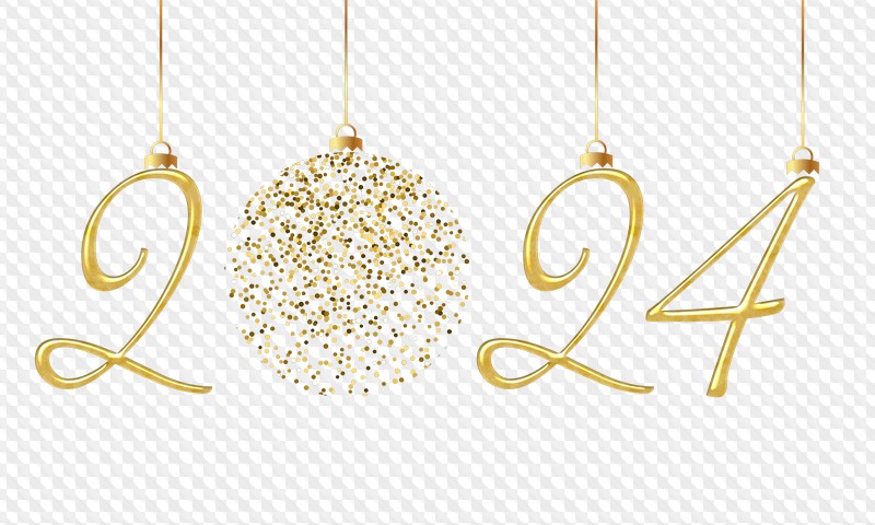 Updated: 130 PNG, 2024 on transparent background, 2024 PNG numbers