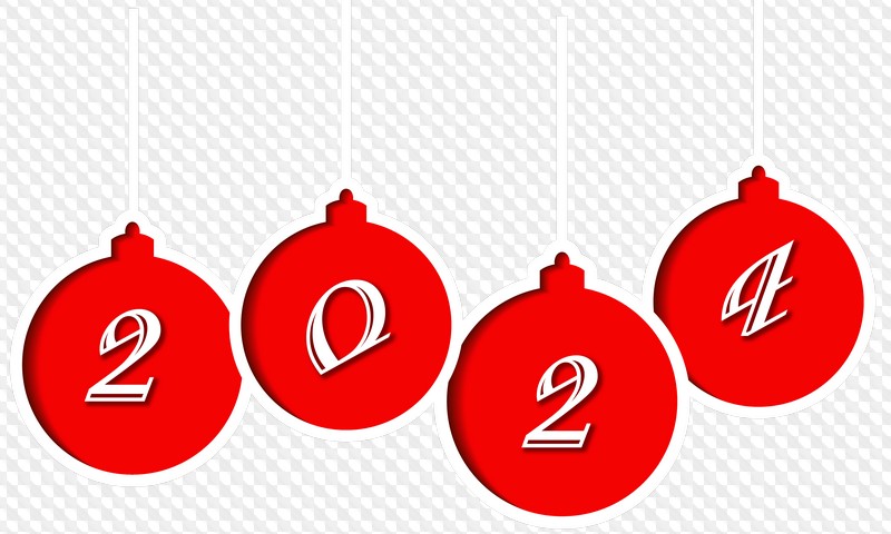 Updated: 130 PNG, 2024 on transparent background, 2024 PNG numbers