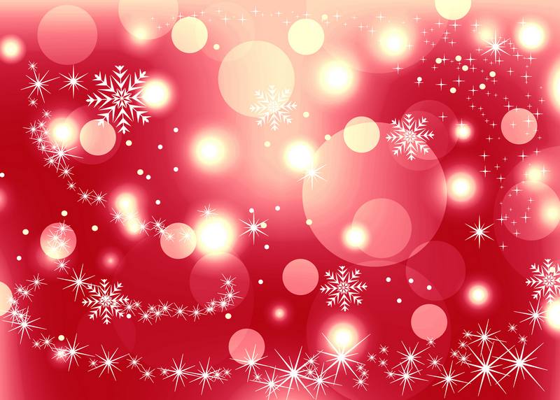 Новогодние фоны со снежинками и бликами
