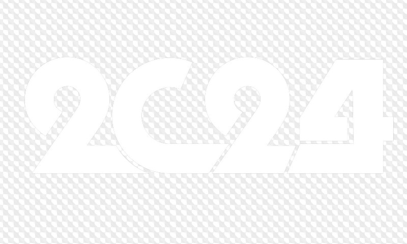 Updated: 130 PNG, 2024 on transparent background, 2024 PNG numbers