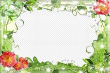 Spring frame for foto - Here comes the spring