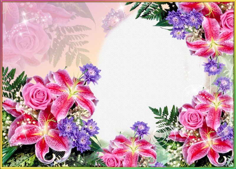 Greeting Photo Frame - With best wishes