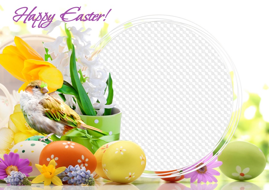 Download Easter photo frame