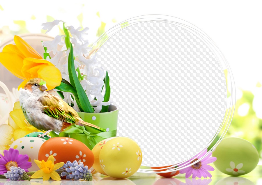 Download Easter photo frame