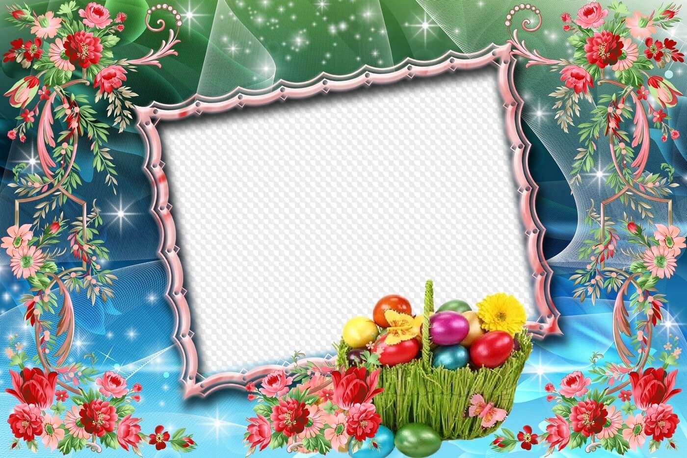 The collection of frames 21 PNG - Let the day of the Easter sun is ...