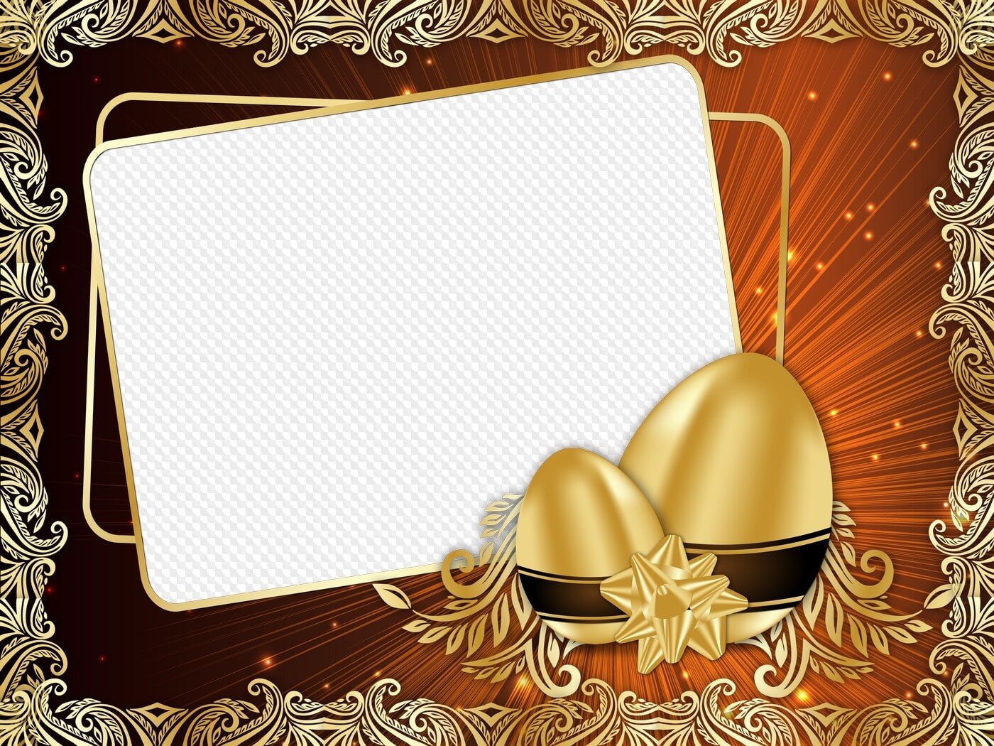 The collection of frames 21 PNG - Let the day of the Easter sun is ...