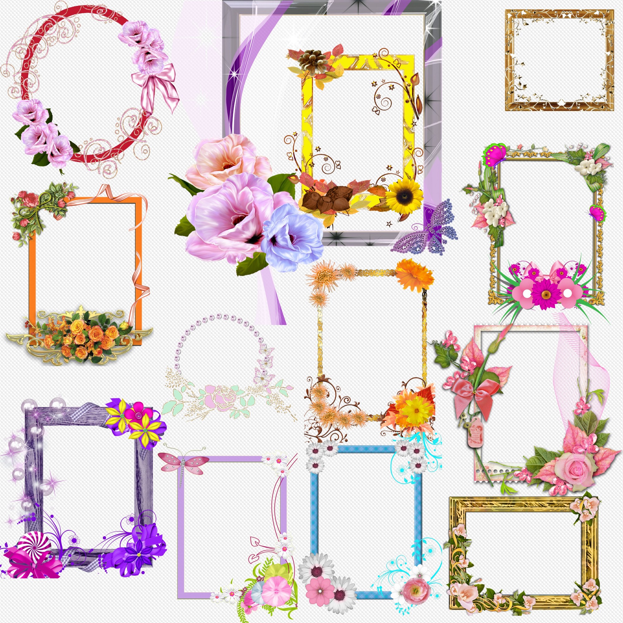 Picture Frame Png Clipart Free - Infoupdate.org