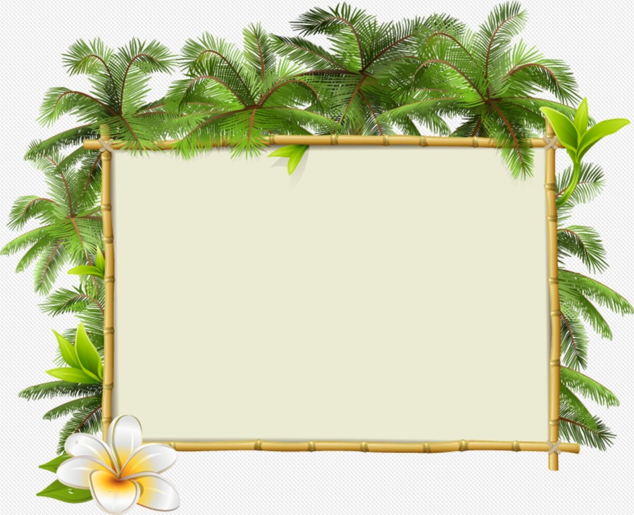 Clipart frames psd download - summer frames free psd