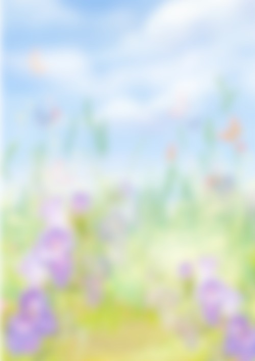 Spring awakening of nature, calendar PNG, PSD, 2024