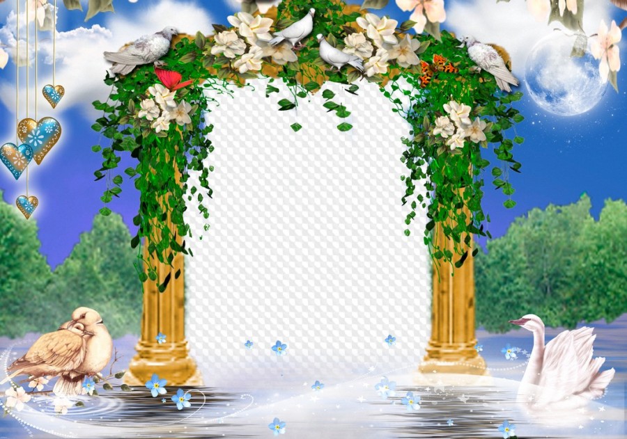 Frame for lovers - our love beautiful moments