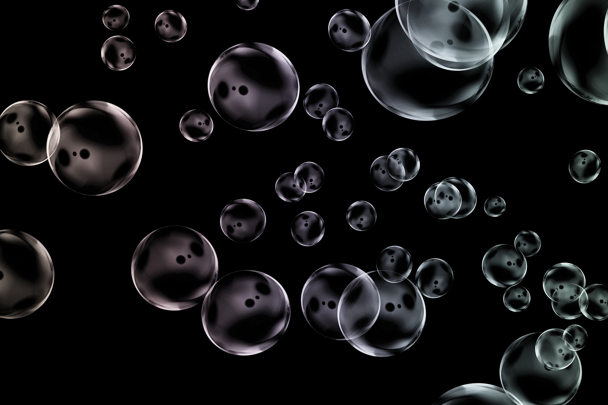 Bubbles Photoshop Overlays