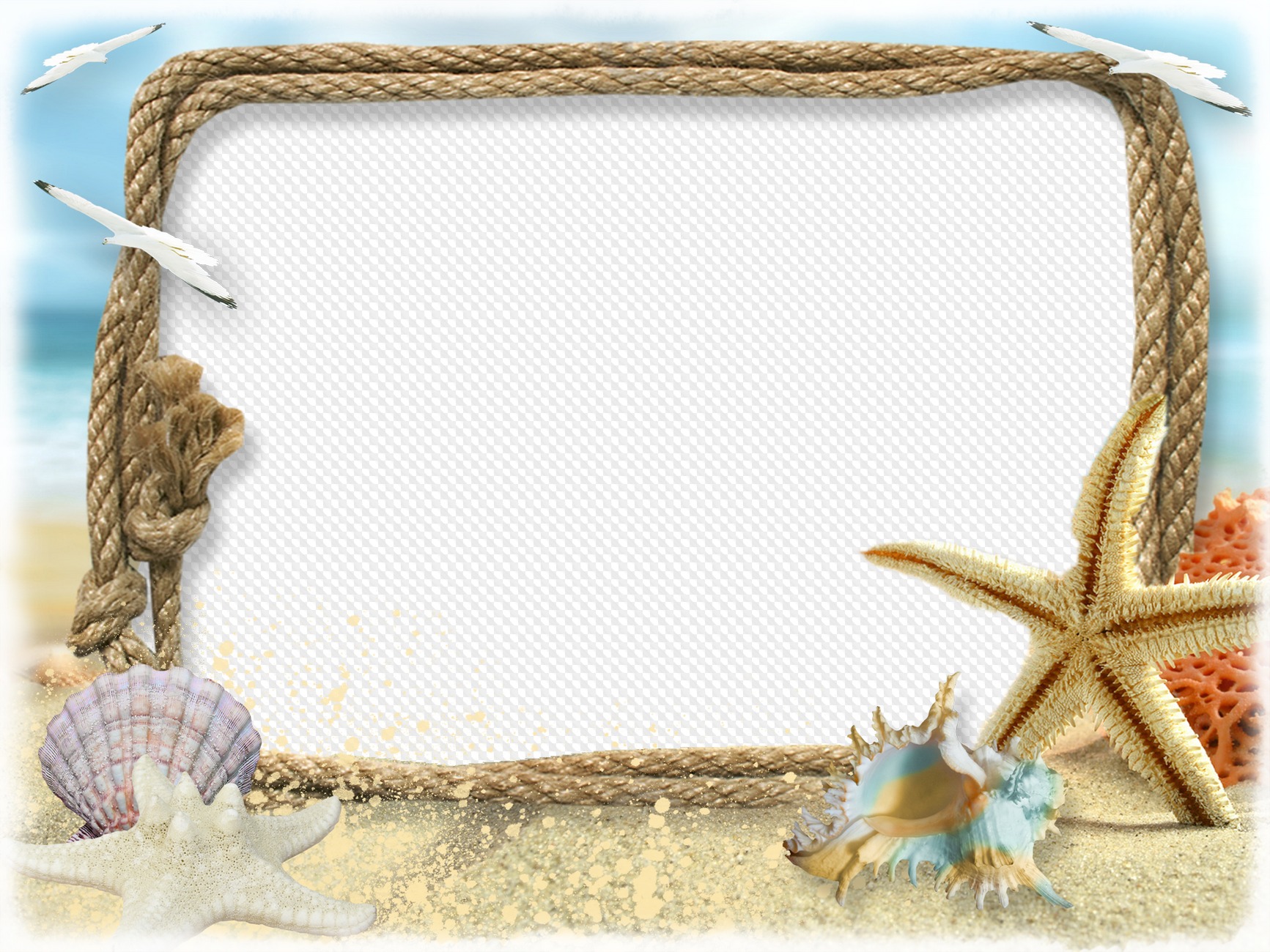 With the Sea PNG frames